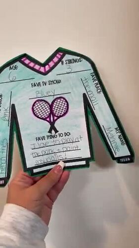 All About Me Back to School Craft by The Teaching Diva Corner | TPT