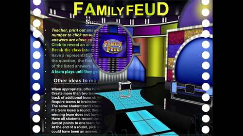 STAR WARS-THEMED FAMILY FEUD GAME - (version 2 of 12) "MAIN CHARACTERS"