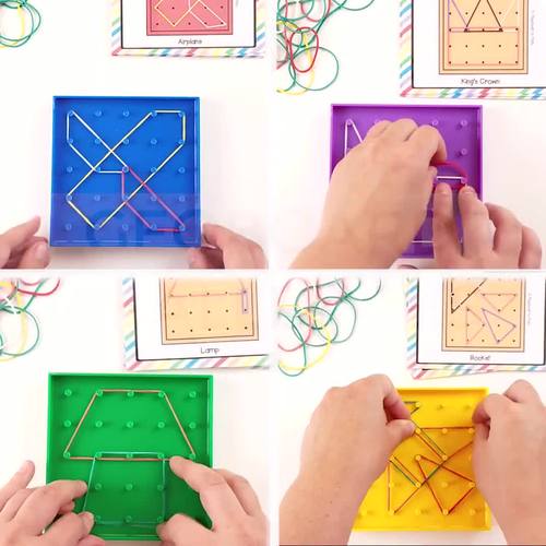 STEM Challenge: Geoboards by Playdough to Plato | TPT