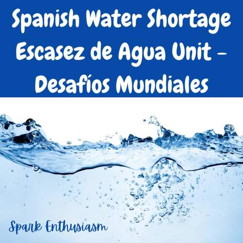 Spanish Water Shortage Escasez de Agua Unit - Desafios Mundiales