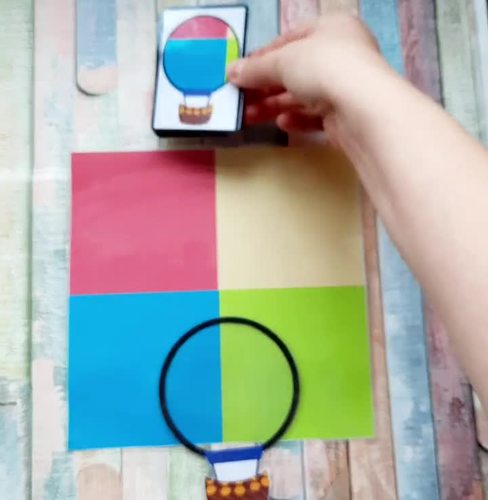 Air balloon color matching activity. by Gita Krigere | TPT