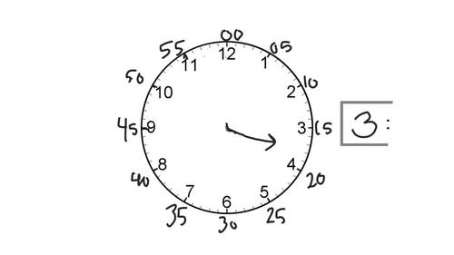 DISTANCE LEARNING VIDEO MINI LESSON: Telling Time to Nearest Min (59 ...