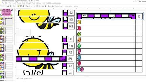 Digital Math - Least to Greatest Number Order - Google Classroom