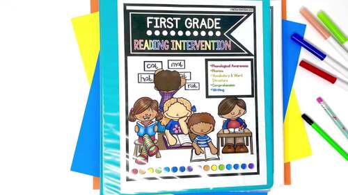 1st Grade No Prep Reading Intervention Binder by The Teaching Texan