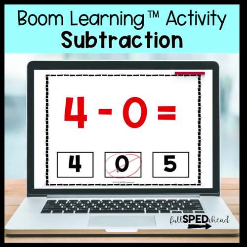 Single Digit Subtraction from 11-20 Boom™ Cards Activity | TPT