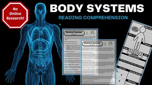 Immune System Informational Reading Comprehension Body System Research