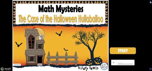 2nd Grade Narrated Digital Missing Reindeer Math Mystery Distance Learning