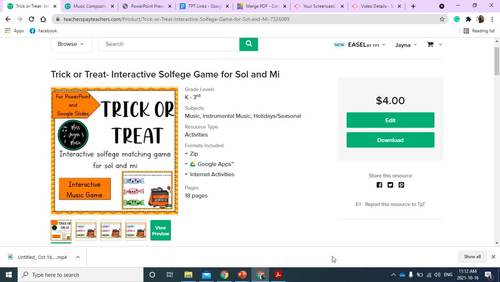 Trick or Treat- Interactive Rhythm Game for ta and titi by Miss Jayna's ...