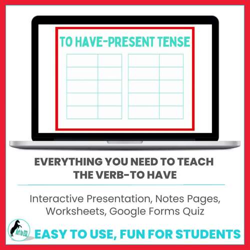 The Verb - To Have - ESL English Learners - A lesson to start the ...