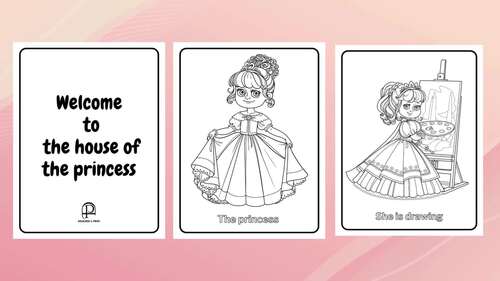 Cute Princess Day coloring pages Activities for kids (Prek - 3rd ...