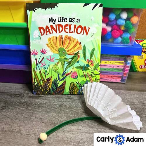 Dandelion Life Cycle Read Aloud STEM Activity Plant Seed Dispersal Lesson
