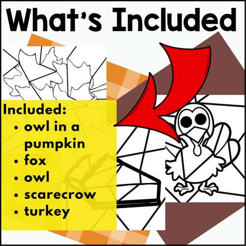 Thanksgiving Color by Code Templates Clipart by Hunt 4 Treasure | TPT