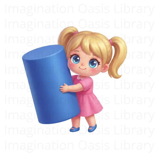 3D Shapes Clip Art | Math Kids Sidekicks | Geometry Clipart (Commercial ...