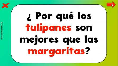 Que Prefieres - Edicion Primavera - Would You Rather in Spanish ...