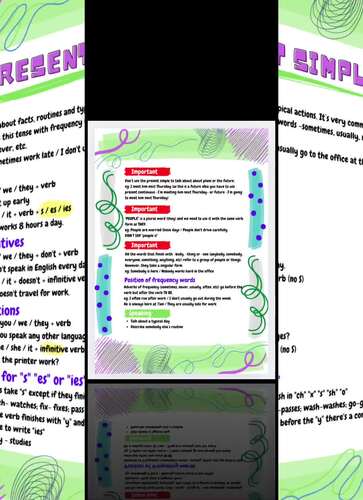 Present Simple – Grammar Rules, Common Mistakes & Practice (A2 ESL/EFL)