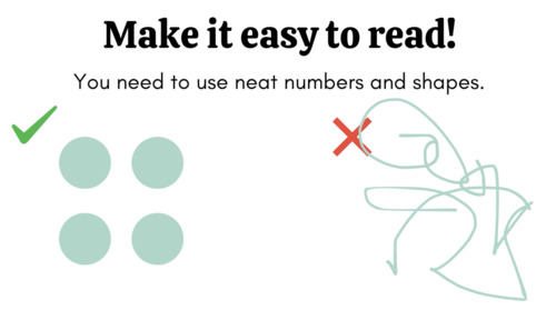 Good Math Drawings: A Social Story by The UDL Gal | TPT