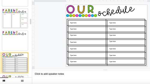 Back to School EDITABLE Slides by Fitz in a Folder | TpT