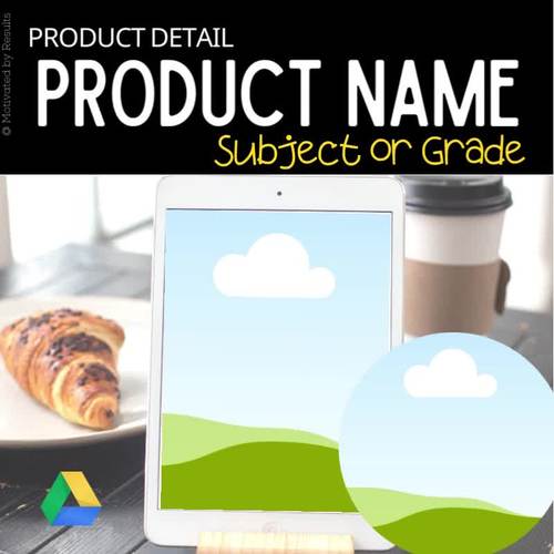 CANVA Product Preview Video TEMPLATE | GOOGLE OFFICE Design | TPT