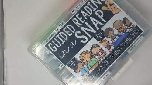 Guided Reading In a Snap (Levels J, K,L, and M) by Mandy Gregory