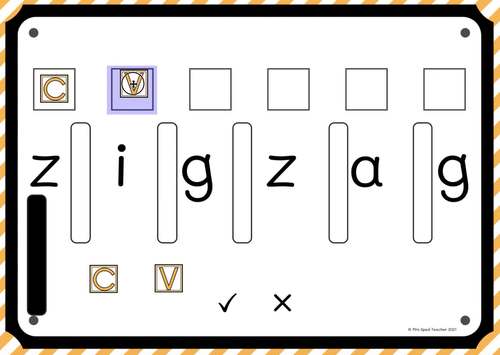 CVC/CVC Words | Decoding Two Syllable Words Boom Cards™ by Mrs Sped Teacher