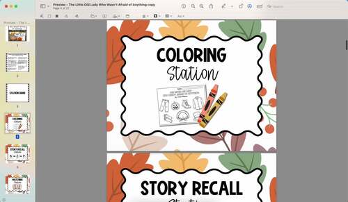 The Little Old Lady Who Was Not Afraid of Anything | K-2 Fall Music ...