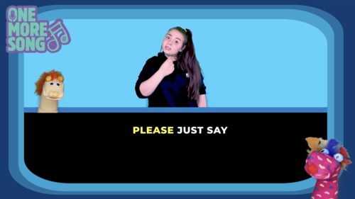 It's Ok (Please Just Say) Children's Mental Health Sign & Lyric Video