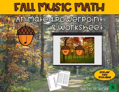 Fall Music Activities- Acorn Powerpoint Thanksgiving Music Game | TPT