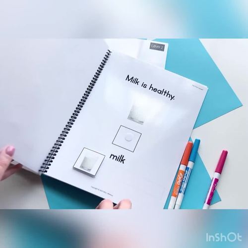 Adaptive Book for Special Education Nutrition - Adapted Science Workbook