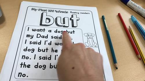 1 - 100 Fry Sight Word Fluency Readers - 100 pages - Literacy Centre ...