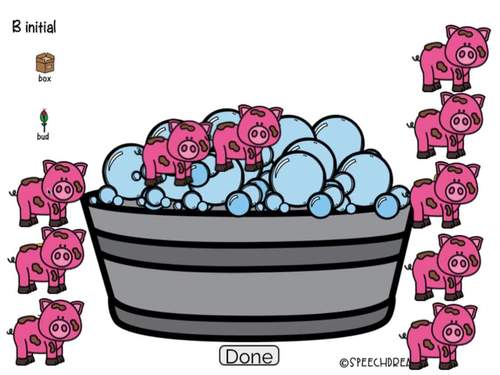 Pig Boom Cards for Articulation by Speech Dreams | TPT
