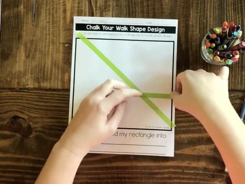 Easter Egg Decomposing and Composing Shapes With Mosaics STEM Activity