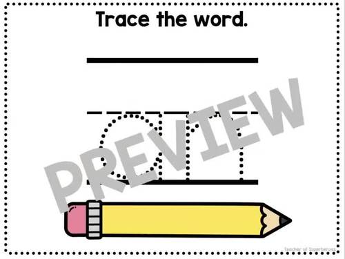 Special Education Sight Word Worksheets & Binder Work for "An" | TPT