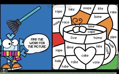 Digital Magic E, CVCe, Silent E Practice for Google Classroom | TPT