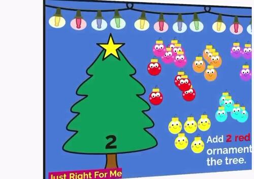 Christmas Tree Decorating Counting Colors 1 to 10 Boom Cards | TPT