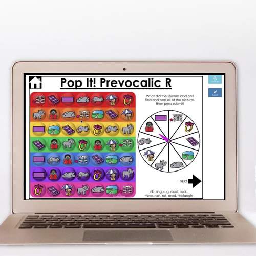 Articulation Pop It BOOM Cards™ for R & R Blends | Speech Therapy