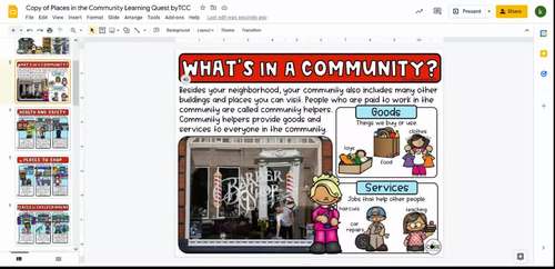 Places in My Community Unit | Community Places Print & Digital Activities