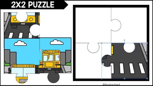 DIGITAL BACK TO SCHOOL PUZZLE GAME GOOGLE SLIDES MATH MYSTERY PICTURE ...
