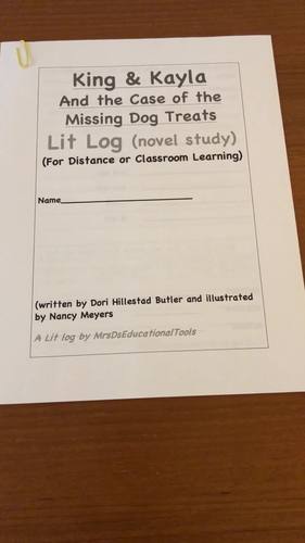 King & Kayla And the Case of the Missing Dog Treats Lit Log (novel ...