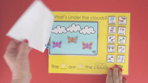 UNDER + PLURALS Interactive Book, Sentence Formulation, Things That Fly ...
