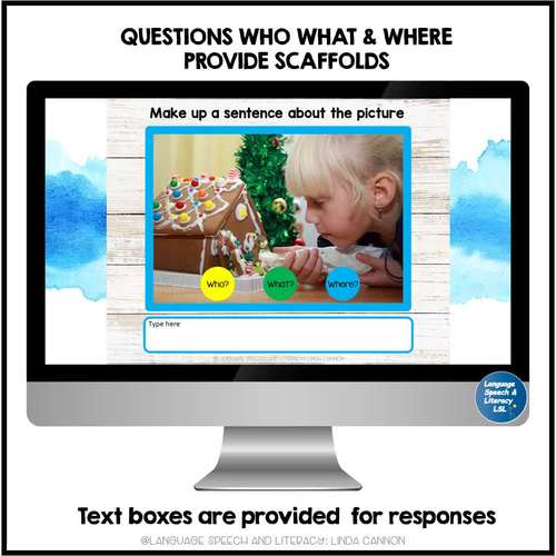 Google Classroom | Christmas Expanding Sentences | Real Photos ...