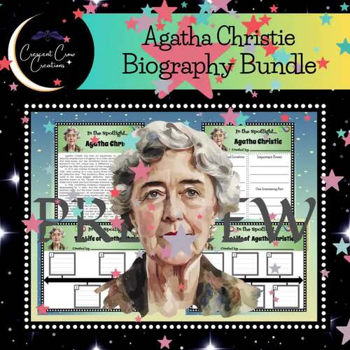 Neurodiversity in Literature: Agatha Christie Biography & Graphic ...