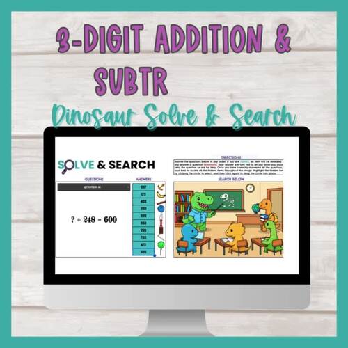 3 Digit Addition & Subtraction with Regrouping | Find the Missing ...