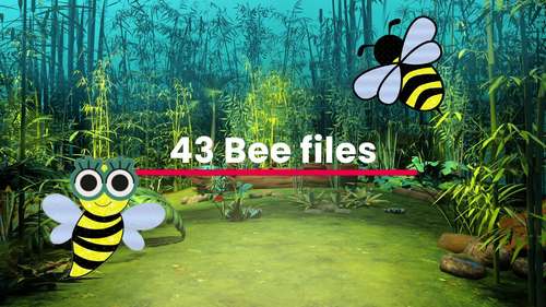 Bee GIF Clip Art for commercial use by Jo Jo's Jungle | TPT