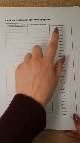 ARTICOLI indeterminativi e determinativi - Italian grammar articles and ...