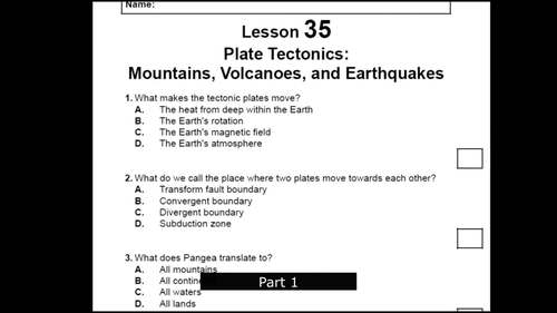 Grade 5 and 6 Earth Science Reading Comprehension Supplementary ...