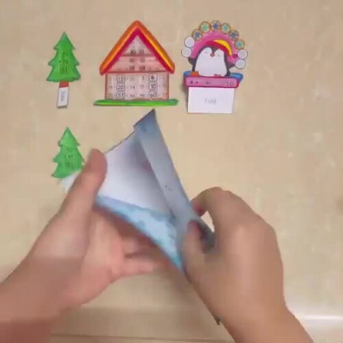 Winter 3D Math Crafts Addition Subtraction Winter Crafts Activities 2 digit