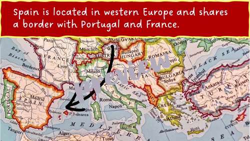 Spanish-Speaking Countries of the World - SPAIN! (Animated Presentation!)