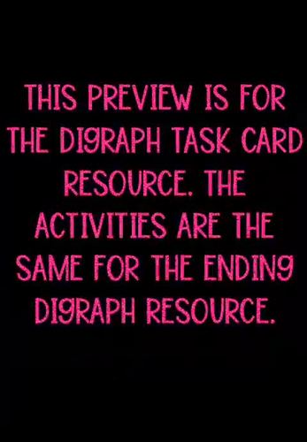 Ending Digraphs and Trigraphs /ck/tch/dge Word Building Task Cards