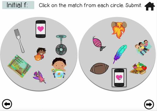 F Sound Articulation Boom Cards | Spot the Target F Sounds by Speech ...