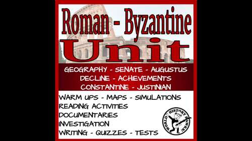 Roman Republic, Empire and Byzantine Empire Units by World History Rawks